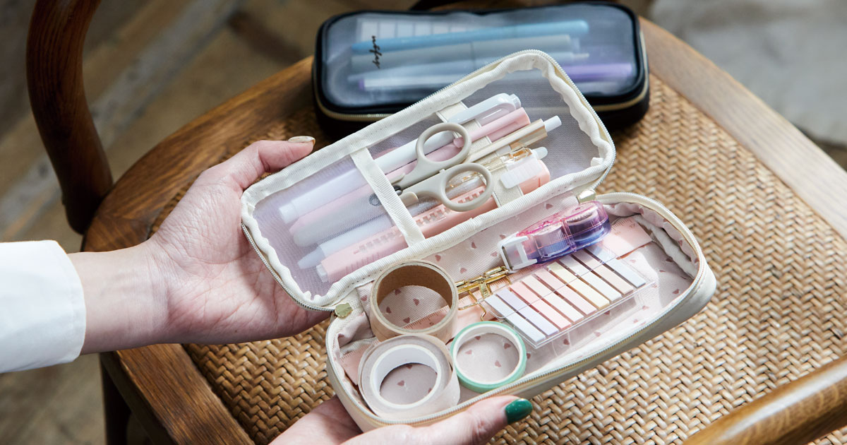 nofes・ノフェス ラウンドメッシュペンケース：レイメイ藤井